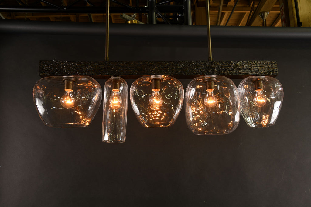 Gaia Linear 5 Chandelier – thomascooperstudio