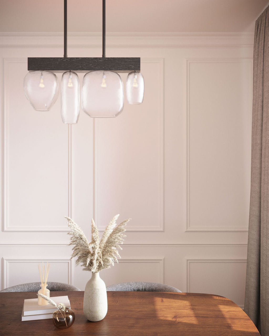 Gaia Linear 4 Chandelier – thomascooperstudio