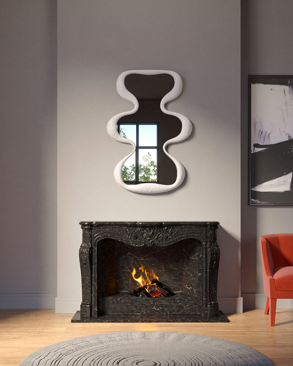 GALA Mirrors - Blanco White | Thomas Cooper Projects – thomascooperstudio